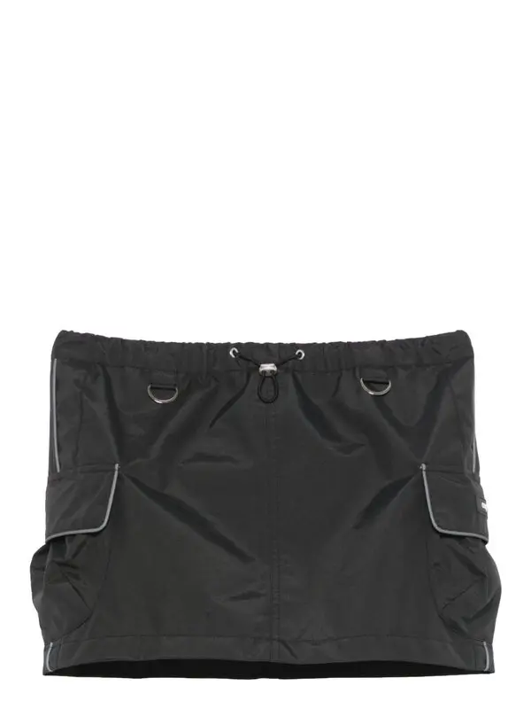 Coperni Cargo Mini Skirt - Black