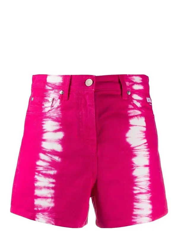 MSGM Logo Detail Shorts - Pink