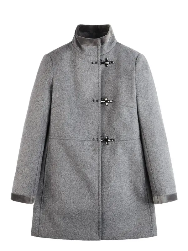 FAY High-neck Jacket - Gray