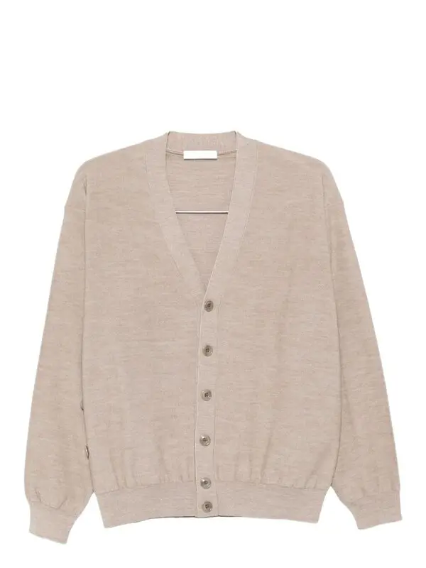 LEMAIRE Button-front Cardigan - Nude