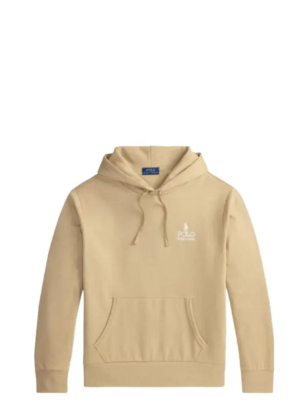 Polo Ralph Lauren Logo Hoodie - Nude