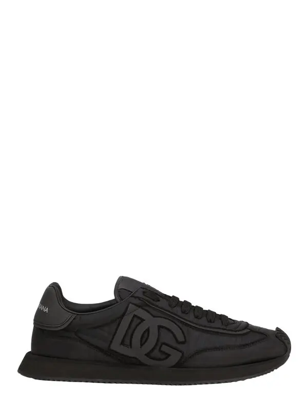 Dolce & Gabbana Logo Detail Low-top Sneakers - Black