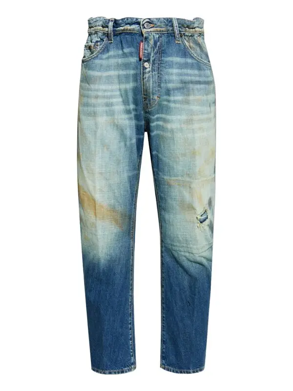 Dsquared2 Big Brother" Medium Rusty Nail Wash Jeans - Blue