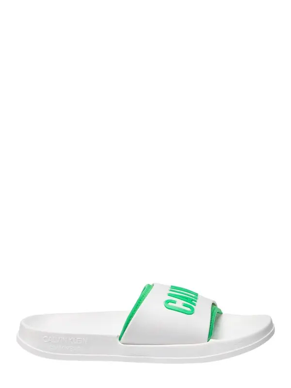 Calvin Klein Slides - White