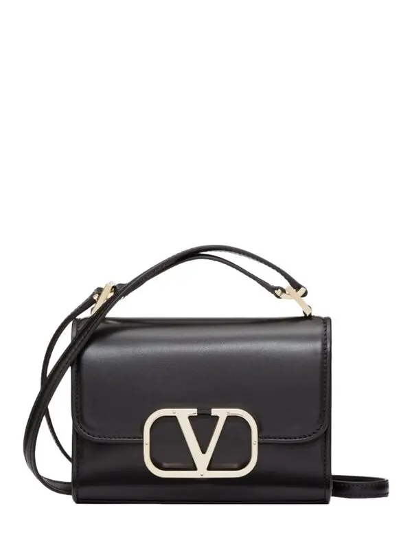 Valentino Garavani Vlogo Shoulder Bag - Black