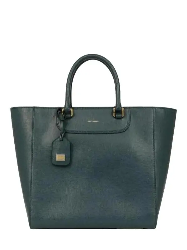 Dolce & Gabbana Logo Detail Handbag - Green