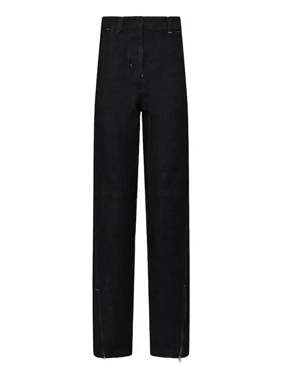 Jacquemus Cargo Denim Jeans - Dark Blue