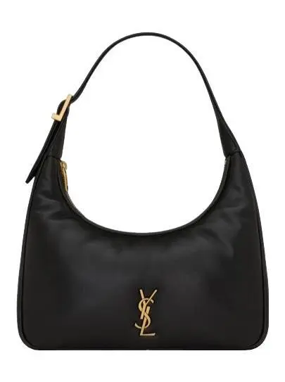 Saint Laurent Calypso Mini Hobo Bag - Black
