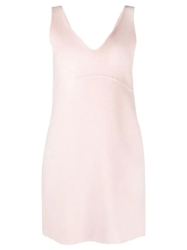 P.a.r.o.s.h Logo Mini Dress - Pink