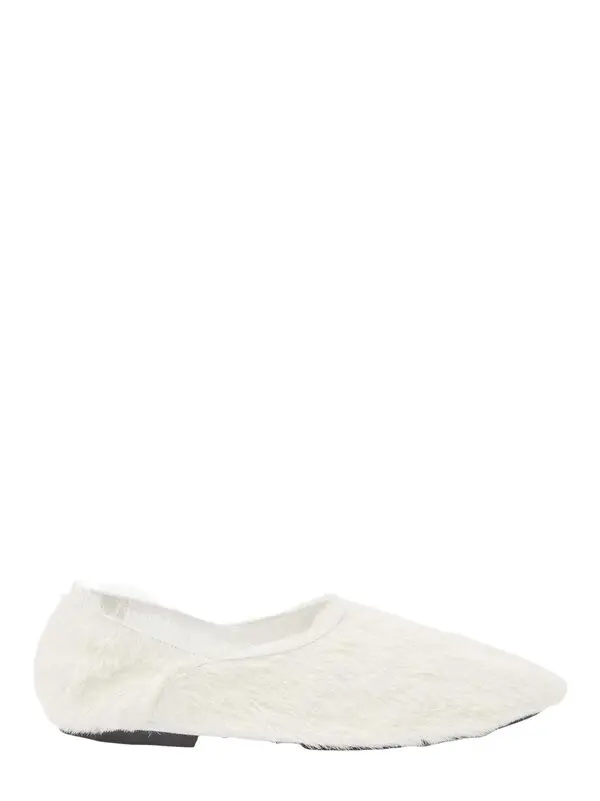 JIL SANDER Slip-on Ballerina Flats - Porcelain