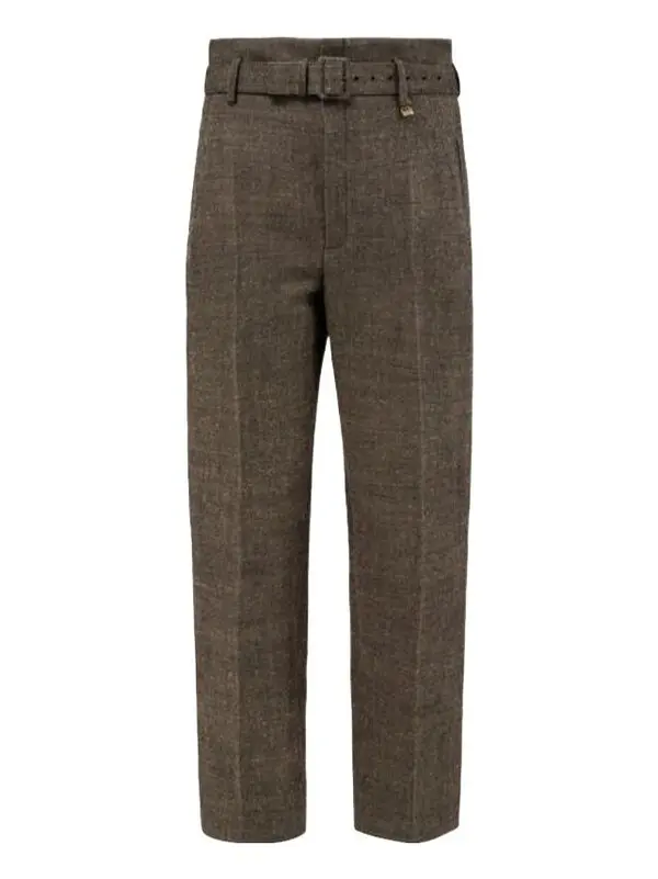 VIVIENNE WESTWOOD Belted Cigar Trousers - Brown