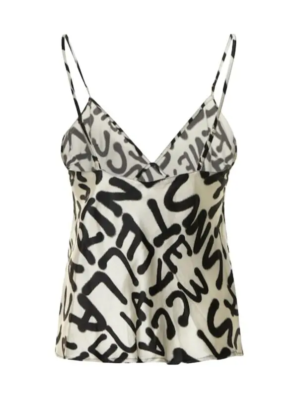 Stella McCartney Printed Sling Top - Black