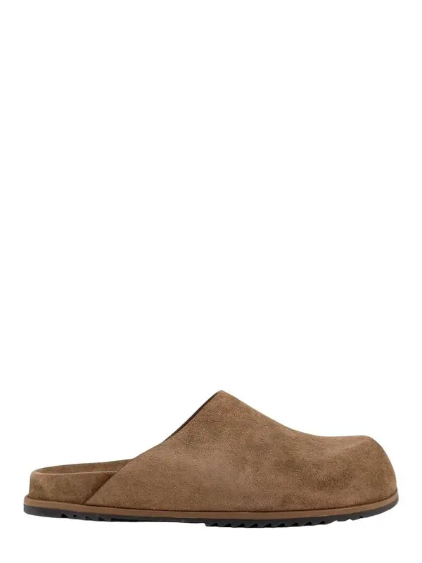 Rick Owens Sculpted Slide Sandals - Brown
