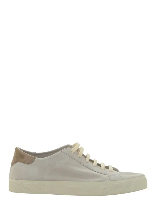 Brunello Cucinelli Suede Lace-up Sneakers - Nude