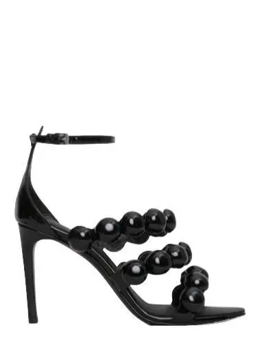 Alaïa Sphere Sandals - Black