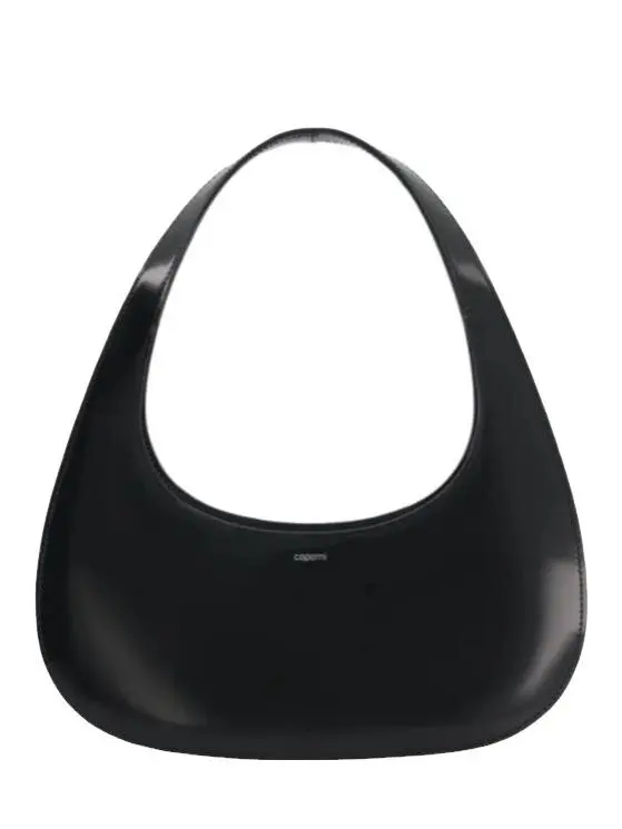 Coperni Leather Shoulder Bag - Black