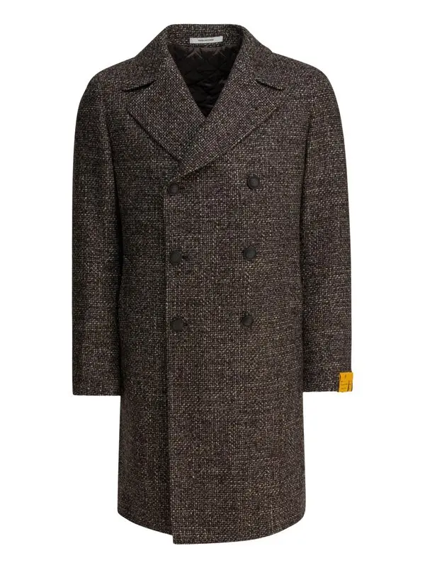 Tagliatore Double-breasted Tailored Coat - Brown