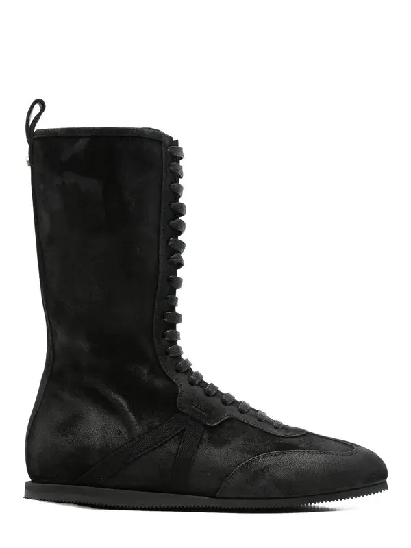 ANN DEMEULEMEESTER Lace-up Boots - Black
