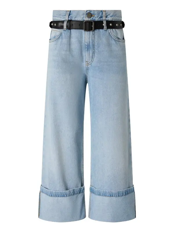Pinko Cropped Jeans - Blue