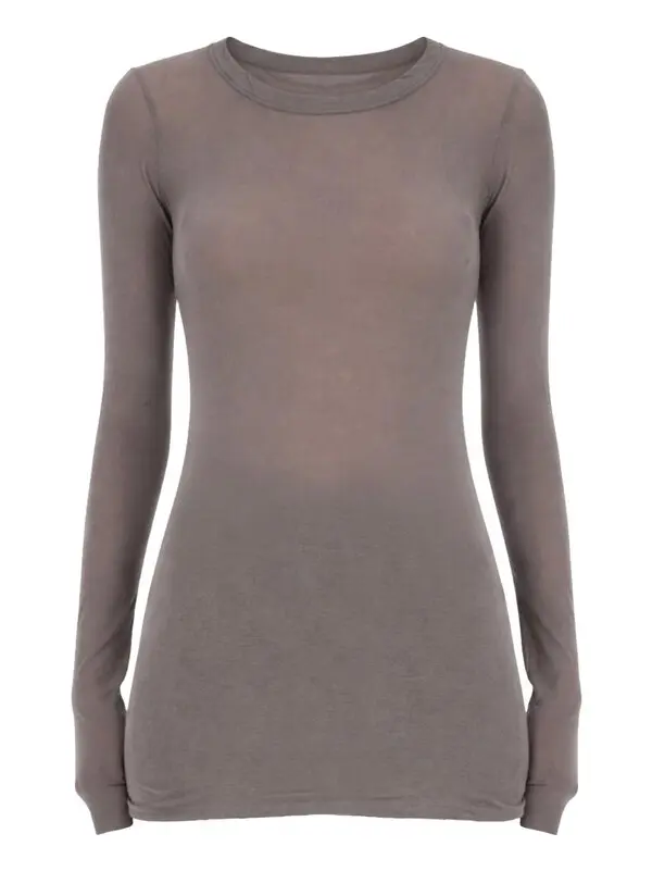 Rick Owens Long Sleeve T-shirt - Gray