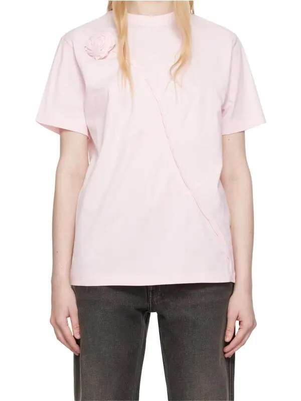 Coperni X Disney Rose T-shirt - White