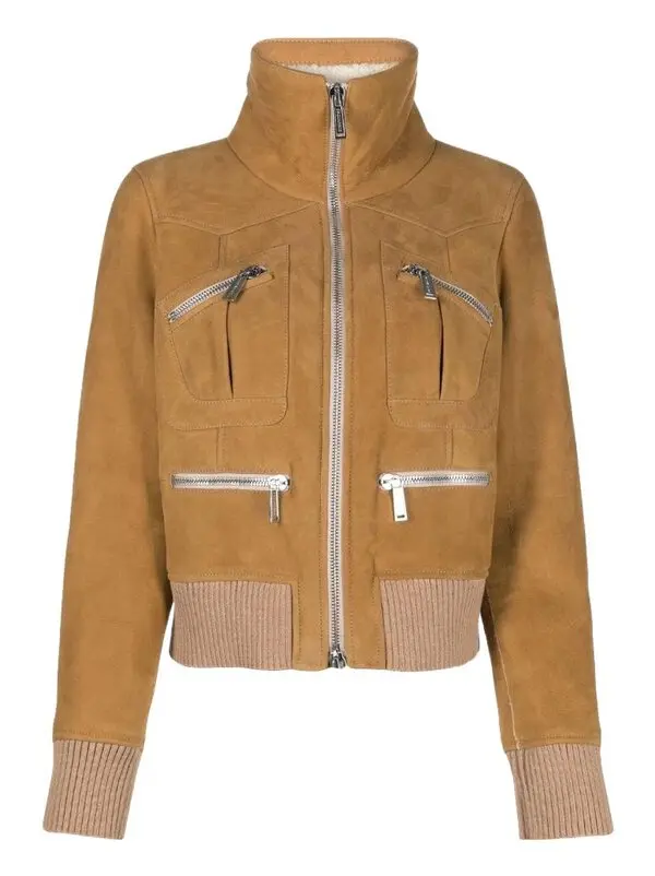Dsquared2 Logo Casual Jacket - Brown