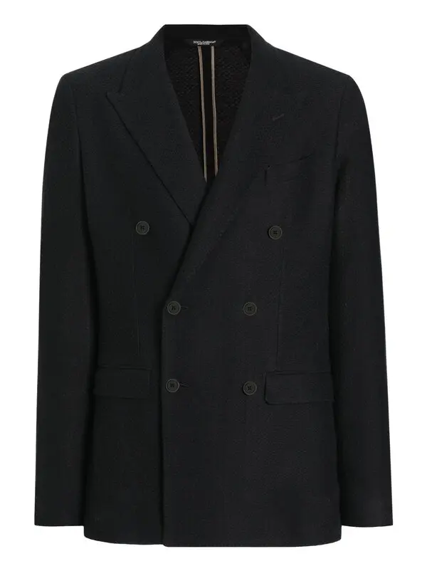 Dolce & Gabbana Double-breasted Blazer - Black