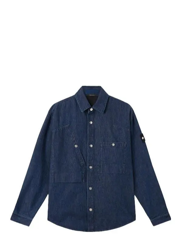 Stone Island Long Sleeve Shirt - Blue
