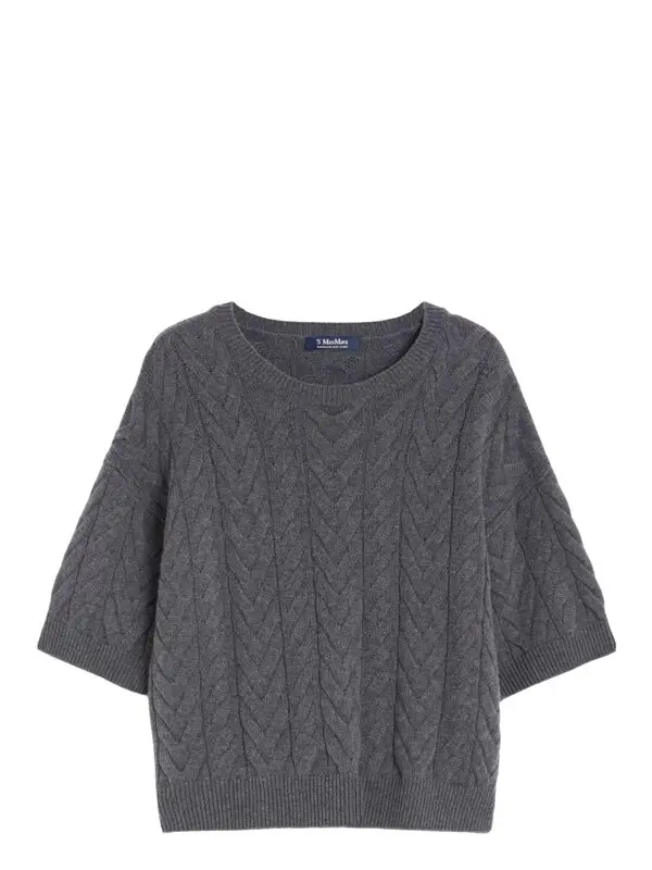 Max Mara Dominus Crewneck Jumper - Medium Gray