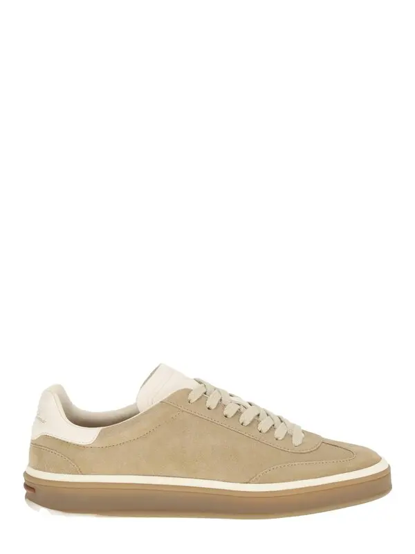 Loro Piana Tennis Walk Sneakers - Nude