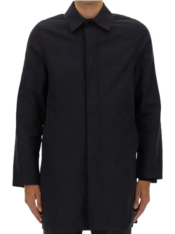 Paul Smith Long-sleeved Jacket With Slit Detail - Blue