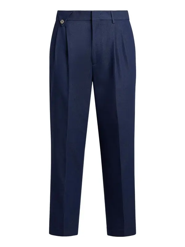 Etro Pleated Trousers - Blue