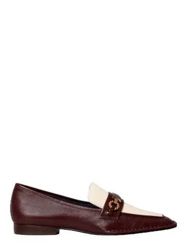 Tory Burch Perrine Logo Loafers - Brown