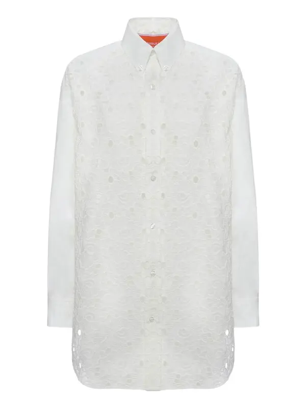 La DoubleJ Long Sleeve Shirt - White
