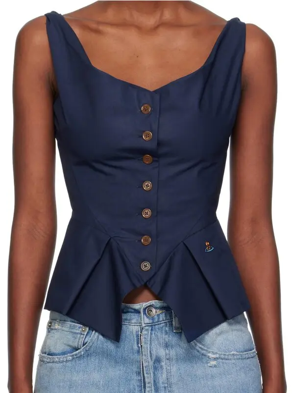 VIVIENNE WESTWOOD Monday Vest - Blue