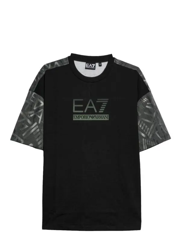 EA7 Short Sleeve T-shirt - Black