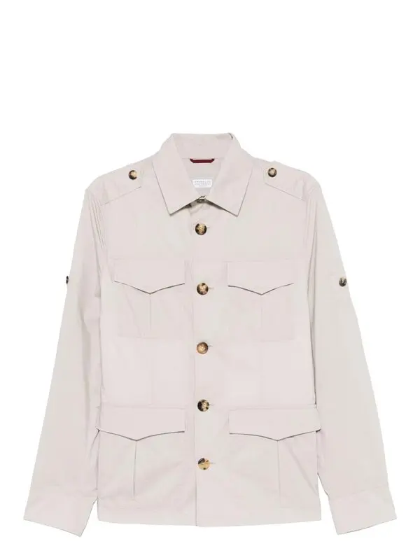 Brunello Cucinelli Long-sleeved Shirt Jacket - No