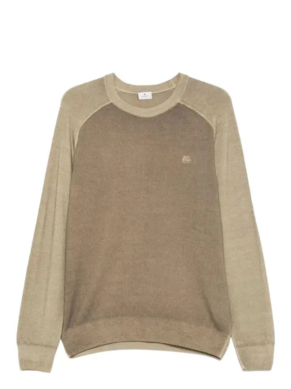 Etro Wool Sweater - Nude