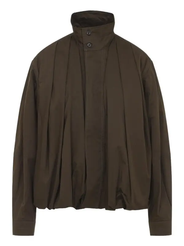 LEMAIRE Soft Pleated Jacket - Bronze