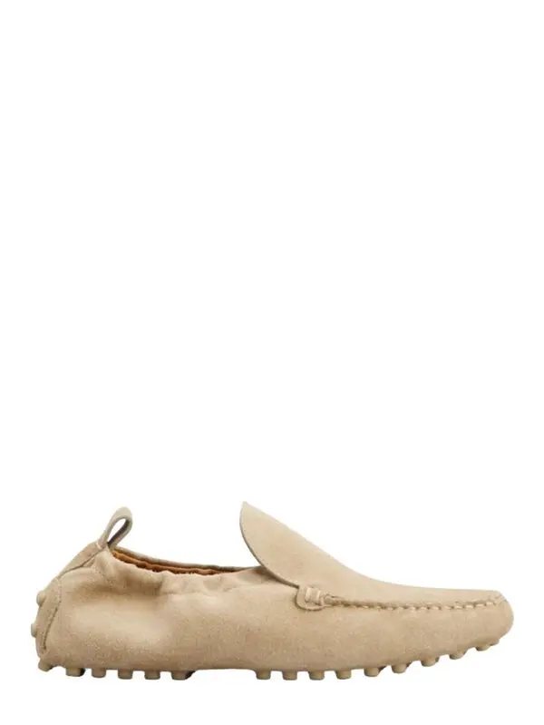 TOD'S Gommino Driving Loafers - Beige