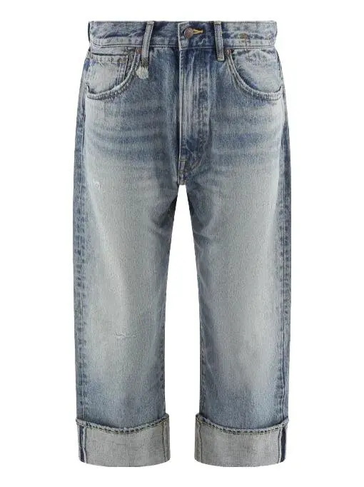 R13 Belt Loop Jeans - Gray