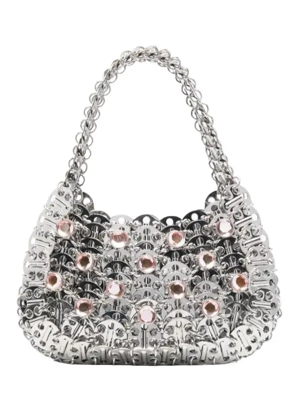 Rabanne 1969 Moon Shoulder Bag - Gray