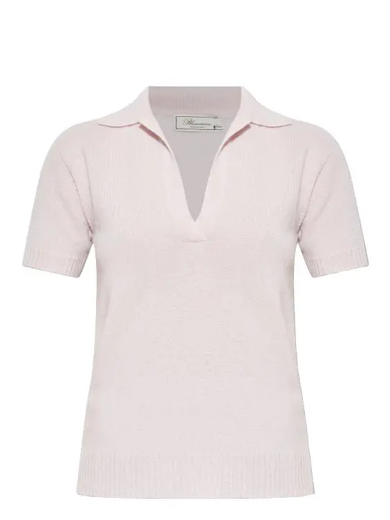 Blumarine V-neck T-shirt - Pink