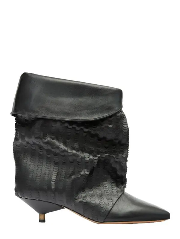 Isabel Marant Étoile Edrik Leather Boots - Black
