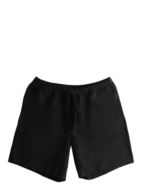 Fear Of God Elastic Waist Shorts With Drawstring - Black