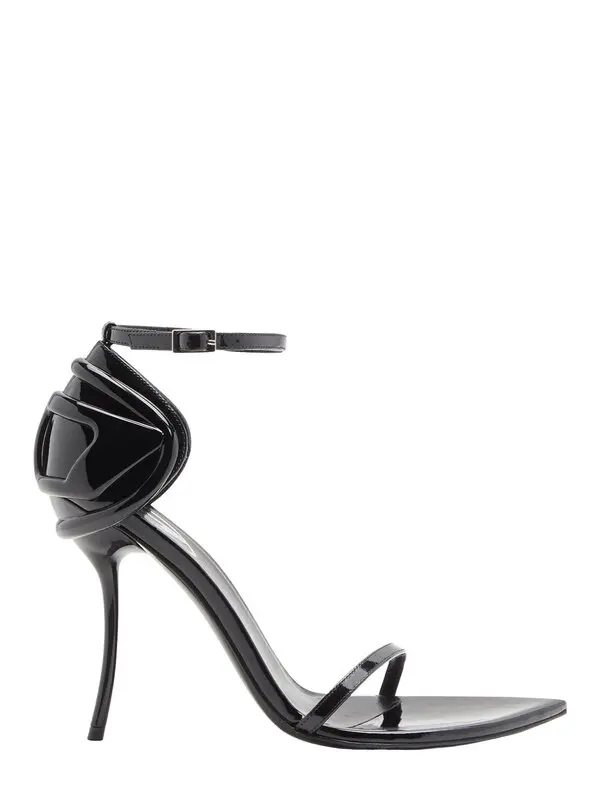 DIESEL® D-tenhalf Stiletto Sandals - Black