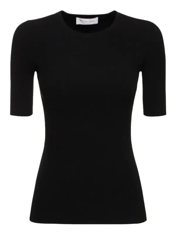 Michael Kors Rib Knitted Sweater - Black