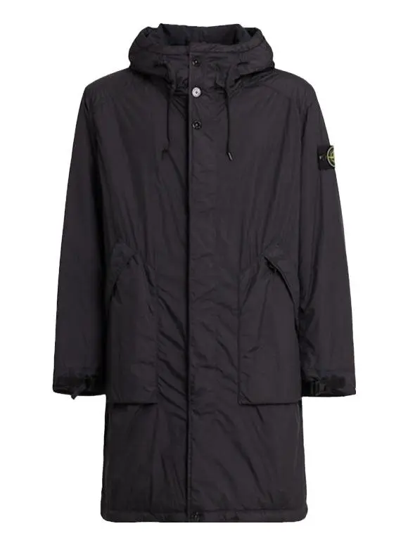 Stone Island Long-sleeved Parka - Black