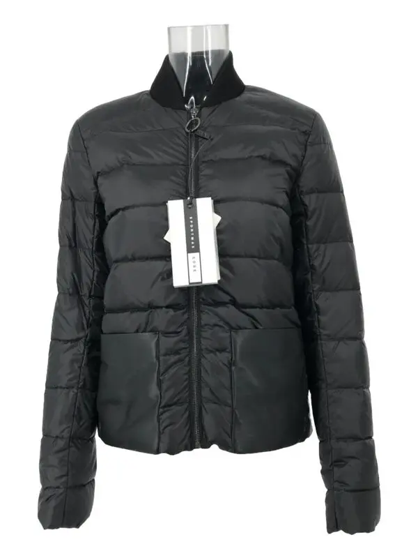 Sportmax Zip Up Down Jacket - Black