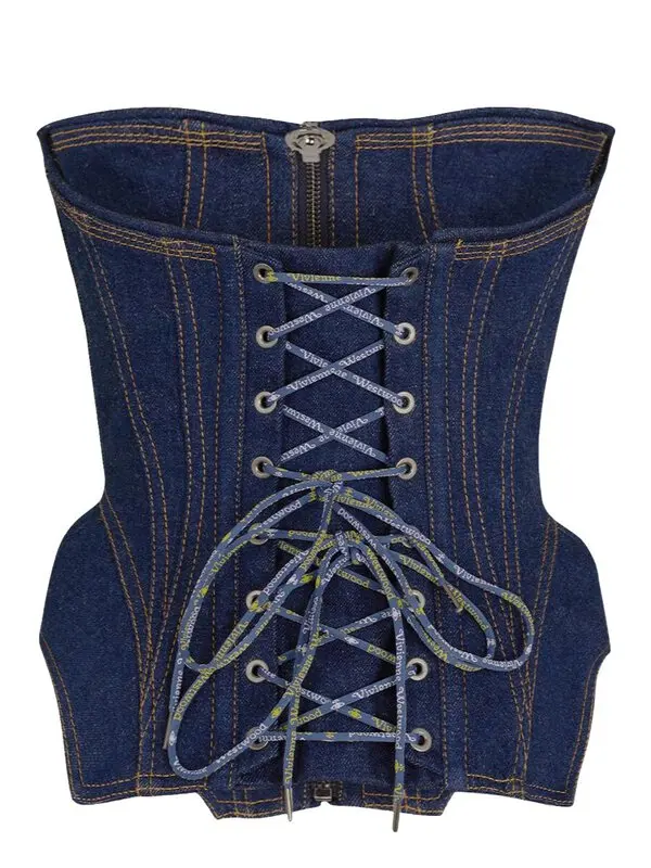 VIVIENNE WESTWOOD Denim Corset - Blue